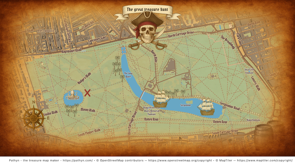 How to Make a Treasure Map in Your Neighborhood | Treasure Map Blog